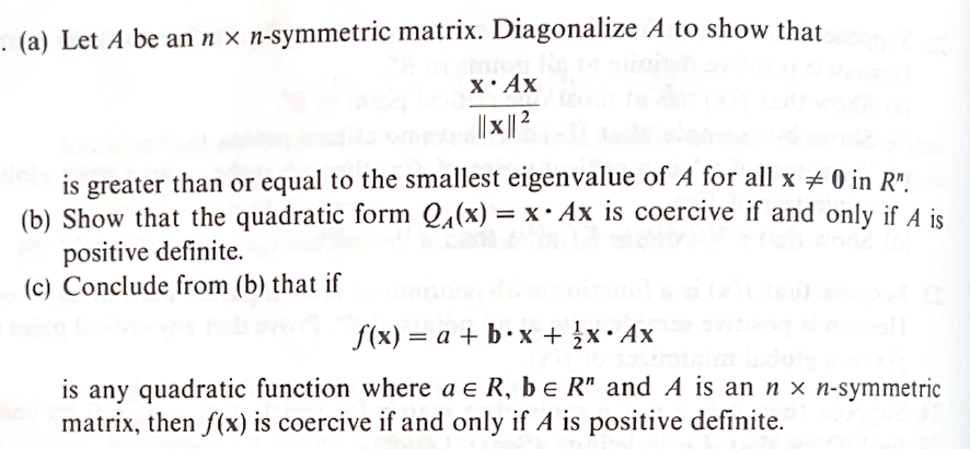 Solved (a) Let A be an n×n-symmetric matrix. Diagonalize A | Chegg.com