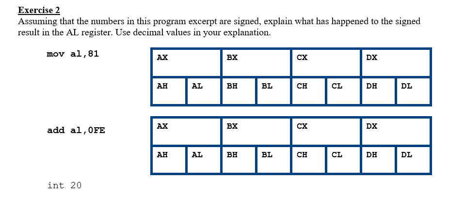 Solved Debug Exercises For Each Of The Following Program