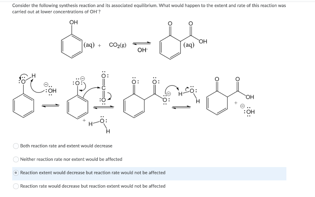 Solved Consider the following synthesis reaction and its | Chegg.com