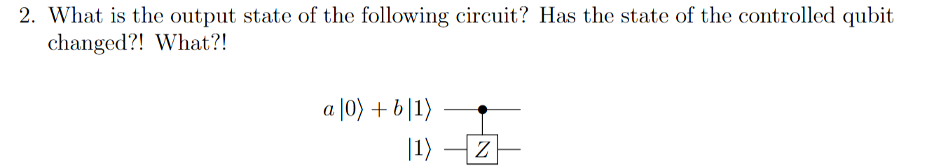 Solved by an EXPERT What is the output state of the following circuit? | Chegg.com