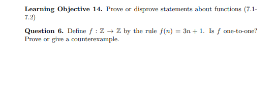 Solved Learning Objective 14. Prove or disprove statements | Chegg.com Solved Learning Objective 14. Prove or disprove statements | Chegg.com