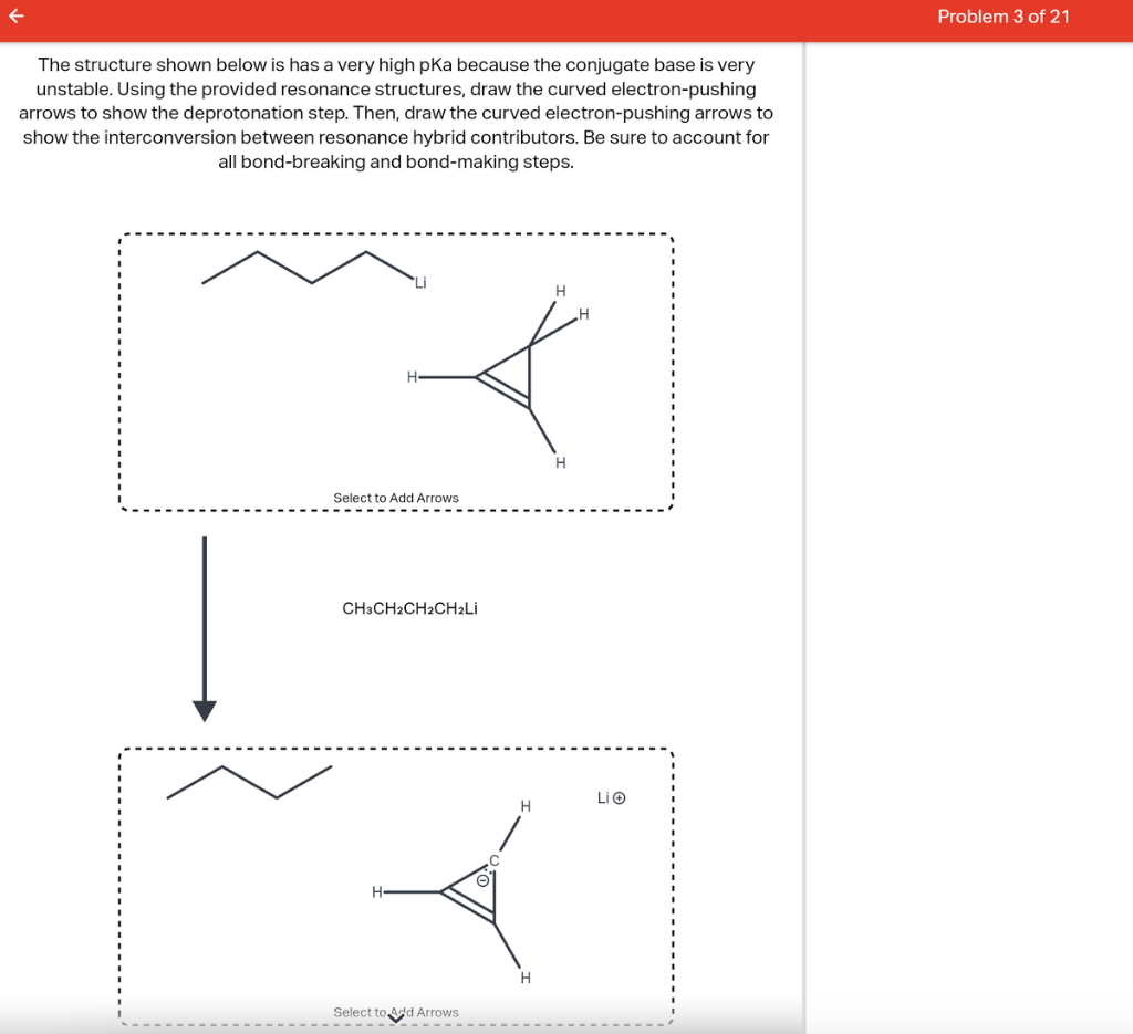 Solved The structure shown below is has a very high pKa | Chegg.com