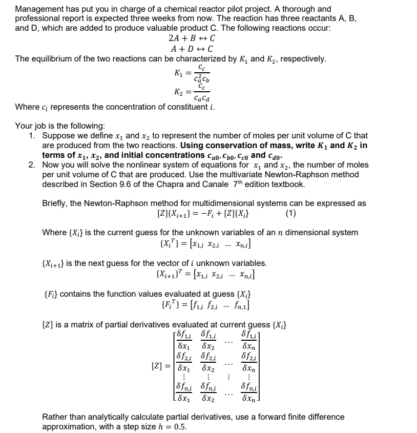 Solved Implement the approach outlined above into Matlab and | Chegg.com