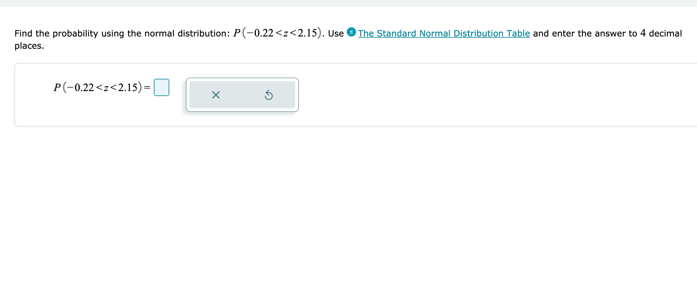Solved Find the probability using the normal distribution: | Chegg.com