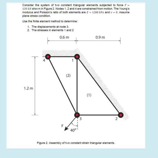 Solved Consider the system of two constant triangular | Chegg.com