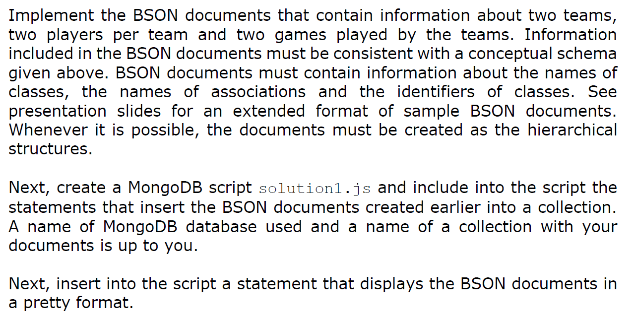 Task 1 (4 marks) Consider the following conceptual | Chegg.com