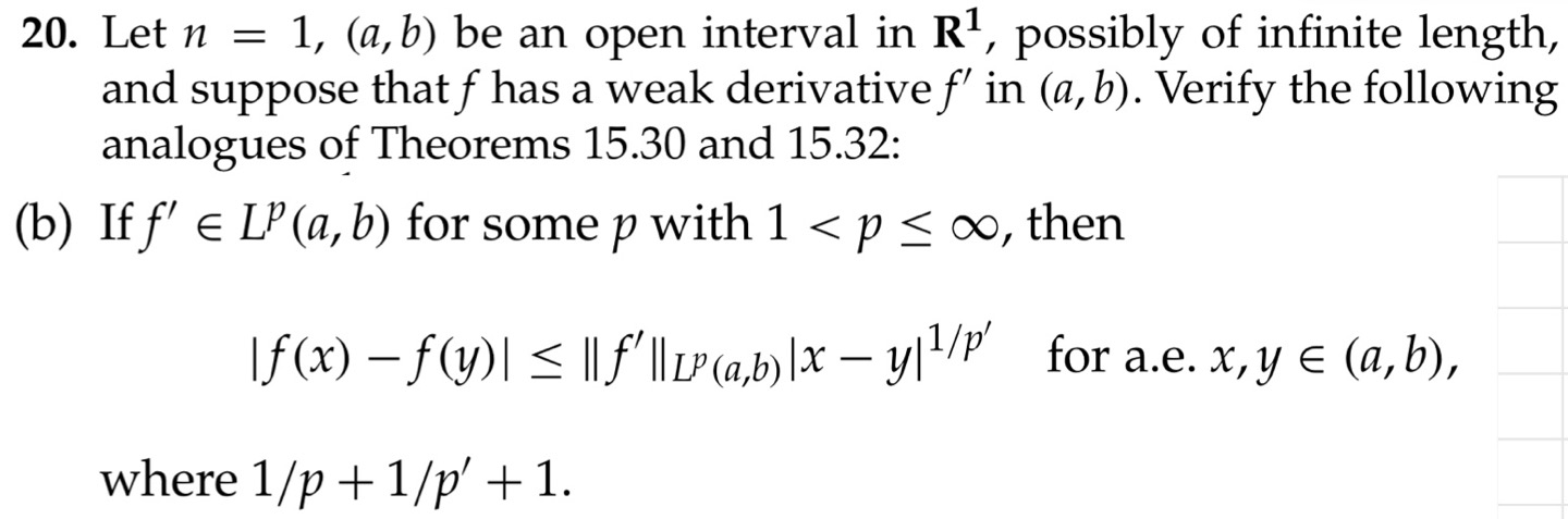 Solved This is real analysis question from Wheeden and | Chegg.com