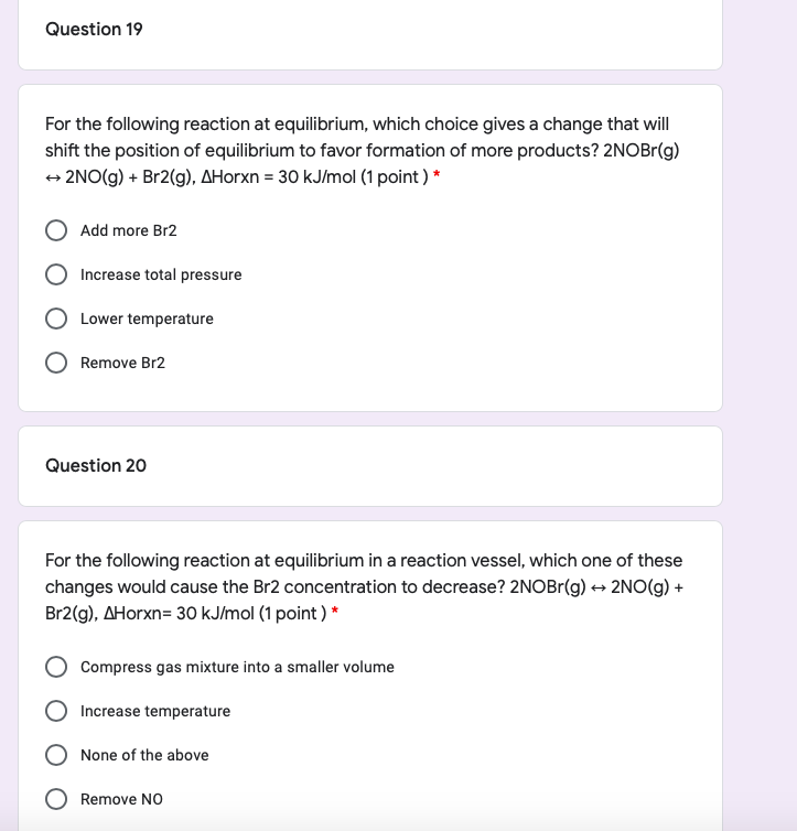 Solved Question 11 Determine the value delta n for Kc to be | Chegg.com