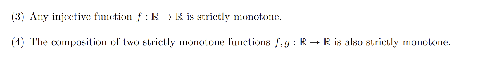 Solved Question 1. For each of the following statements, | Chegg.com