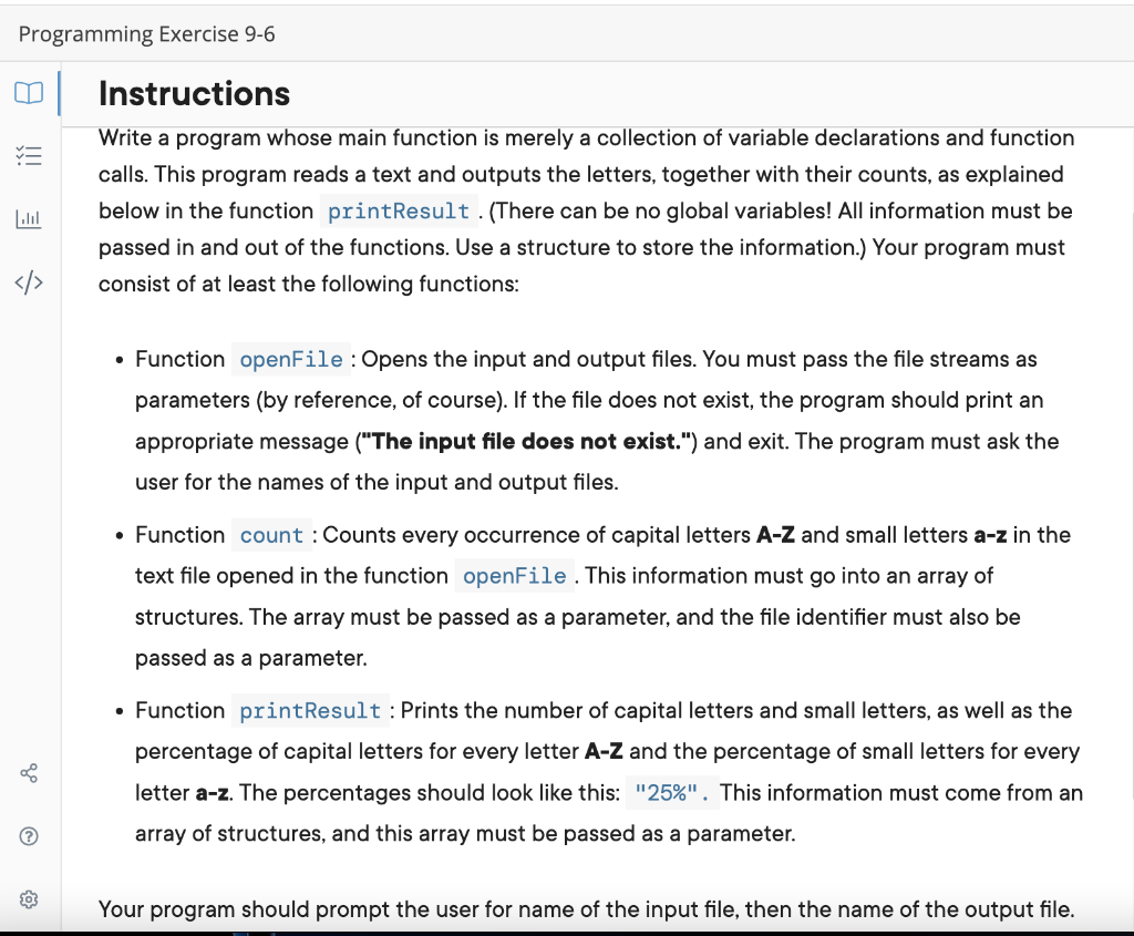 Solved Programming Exercise 9 6 Instructions Write A 