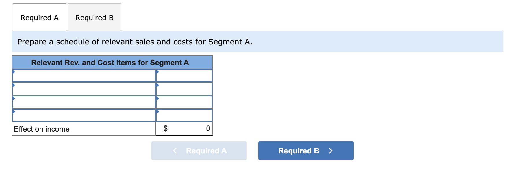 Solved Exercise 6-14A (Algo) Segment elimination decision LO | Chegg.com