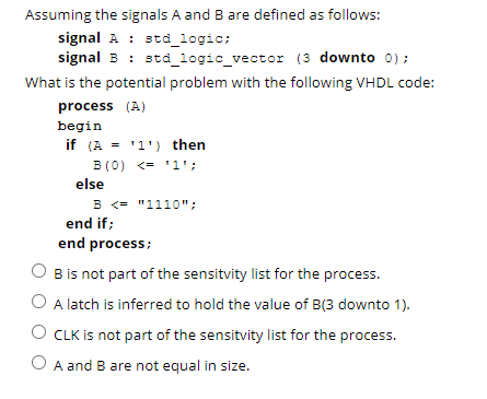Solved Assuming the signals A and B are defined as follows: | Chegg.com