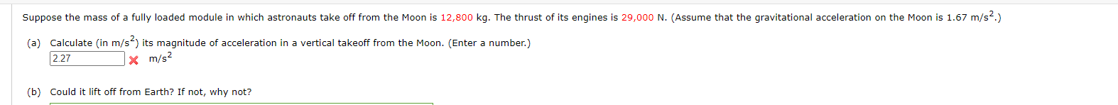 Solved (a) Calculate (in m/s2 ) its magnitude of | Chegg.com
