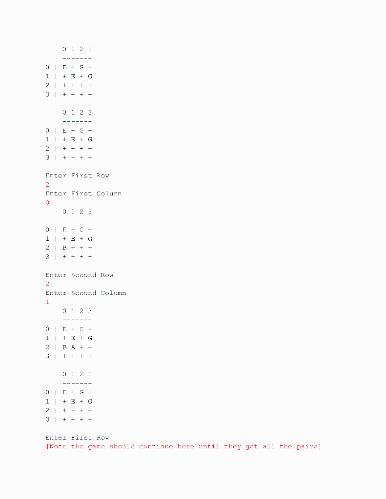 Solved In this assignment, we will create a text based | Chegg.com
