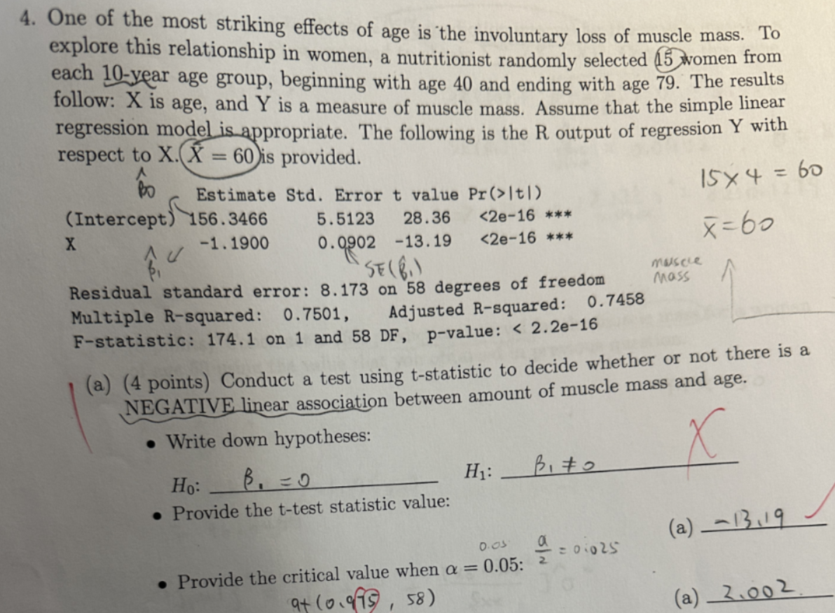 Solved I got them wrong in the exam.Please just fill in the | Chegg.com