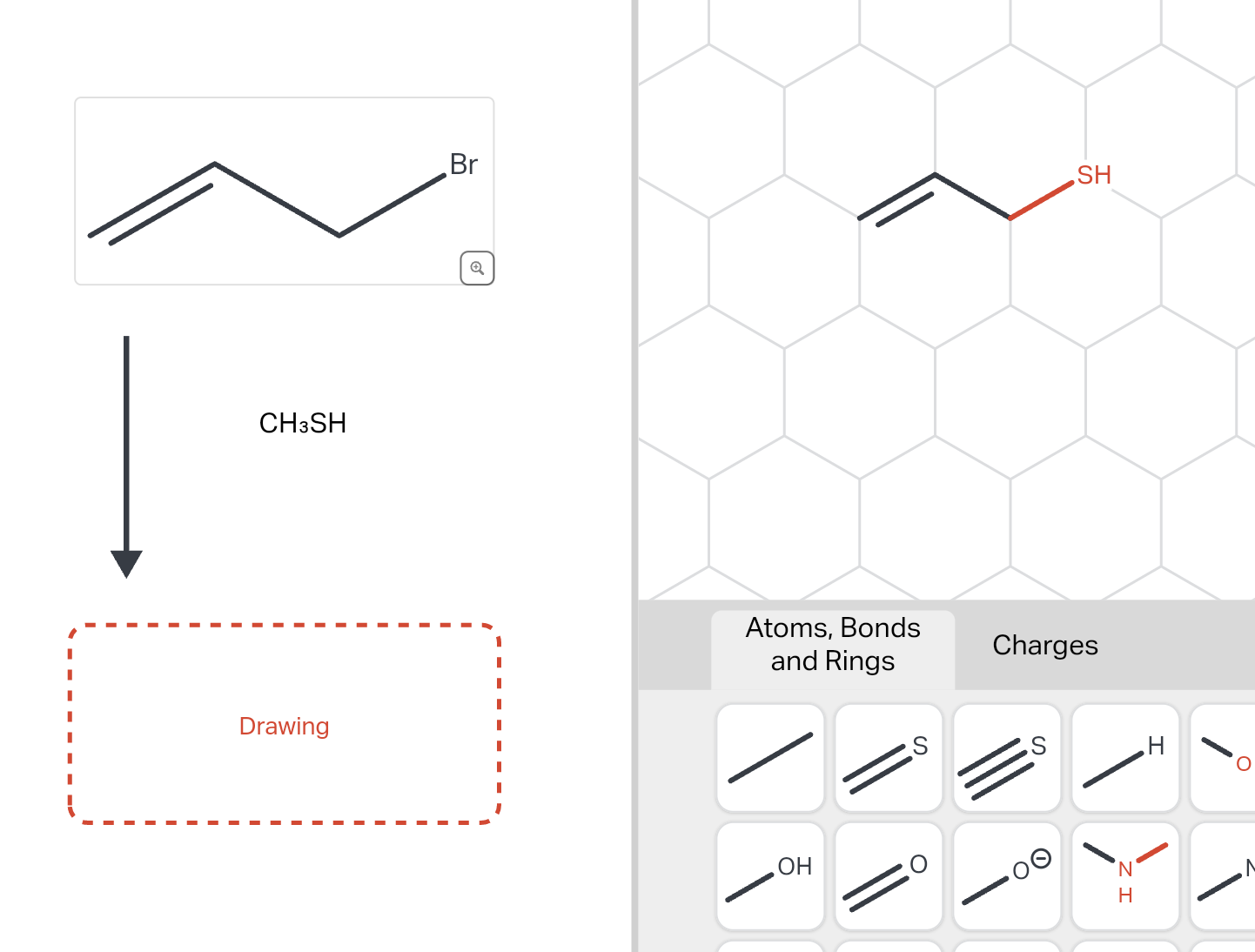Solved Q \\[ \\mathrm{CH}_{3} \\mathrm{SH} \\] Drawing | Chegg.com