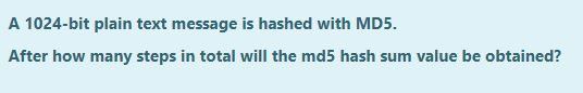 Solved A 1024-bit plain text message is hashed with MD5. | Chegg.com Solved A 1024-bit plain text message is hashed with MD5. | Chegg.com