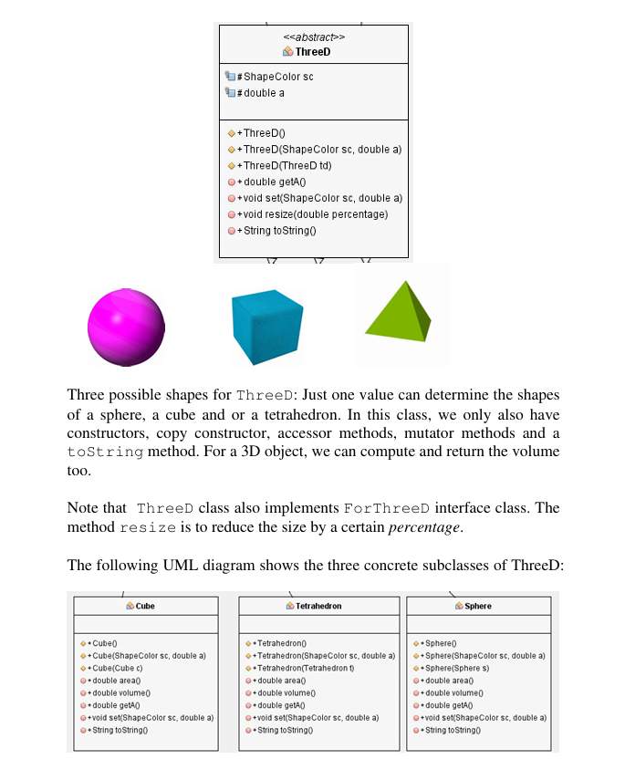 Solved Some methods just override the super class methods | Chegg.com