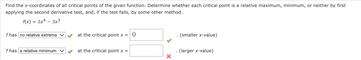 Solved Find the x-coordinates of all critical points of the | Chegg.com