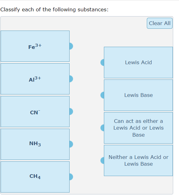 Solved Classifv each of the followina substances: Classify | Chegg.com
