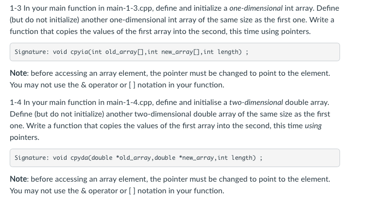 Solved C++ question, they are the same type of question | Chegg.com