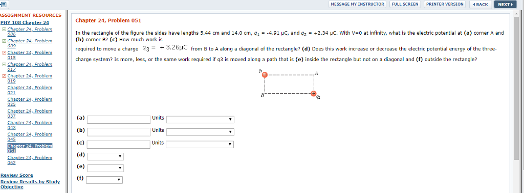 Solved MESSAGE MY INSTRUCTOR FULL SCREEN PRINTER VERSION | Chegg.com