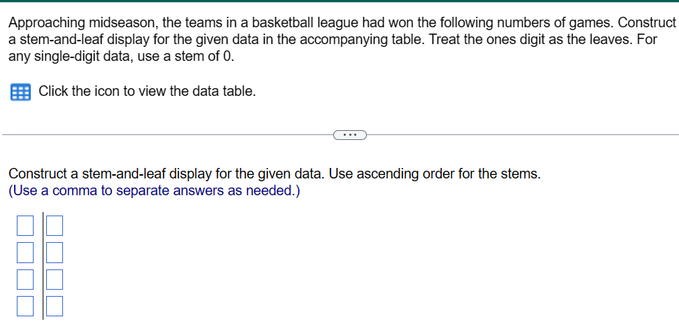 Solved Approaching midseason, the teams in a basketball | Chegg.com