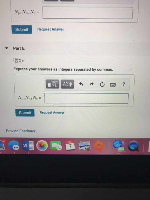 Solved 44Ca 20 Express your answers as integers separated by | Chegg.com
