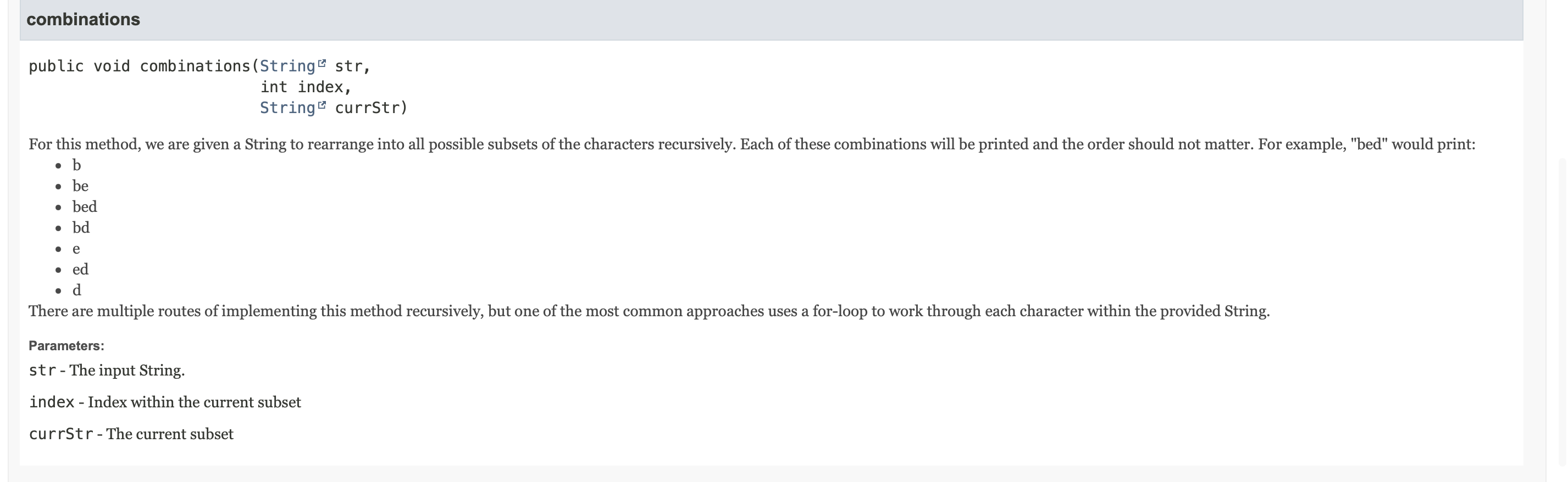 Solved public class MoreRecursionHelper { /** Student: | Chegg.com
