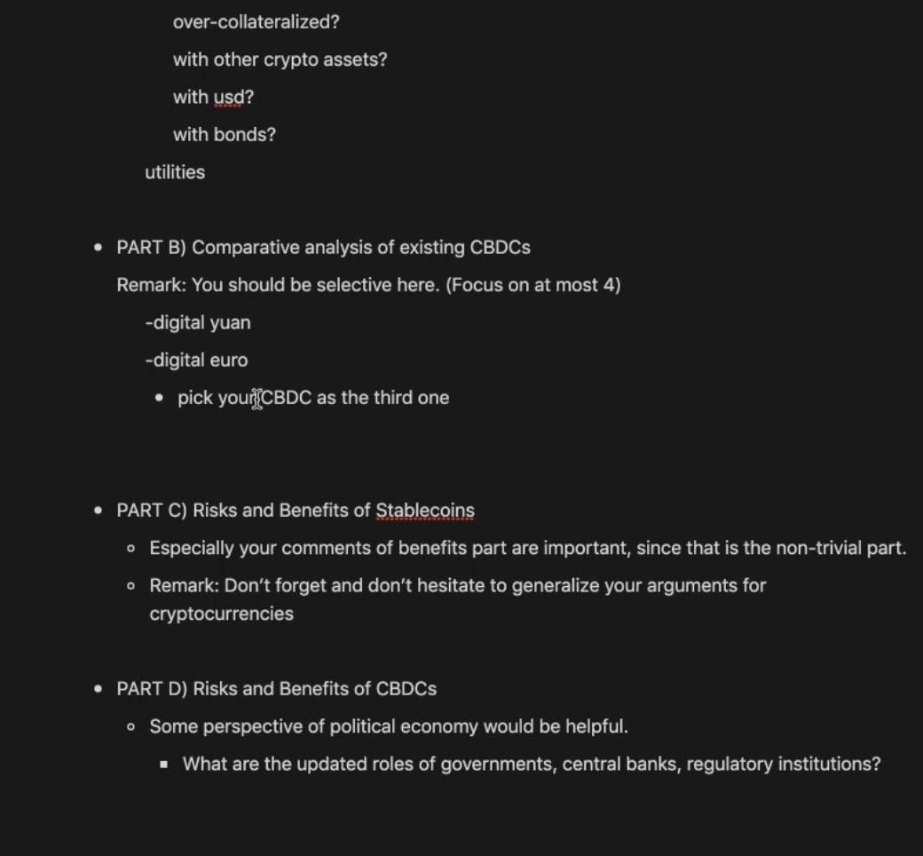 over-collateralized? with other crypto assets? with | Chegg.com