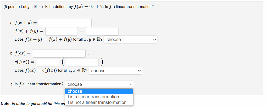 Solved In option A and B, where it says choose, you have two | Chegg.com