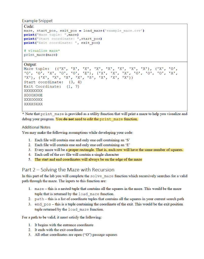 Solved Problem This week you will practice using recursion | Chegg.com