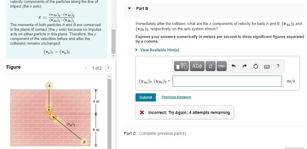 Solved velocity components of the particles along the line | Chegg.com