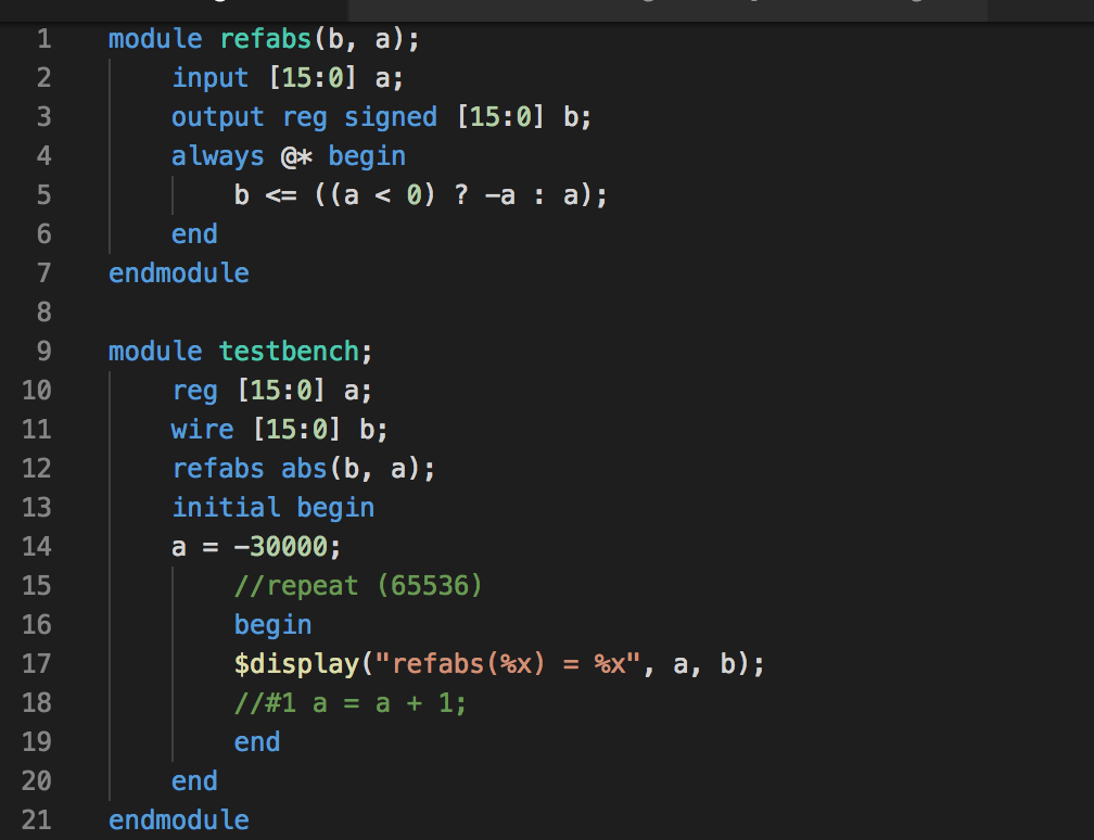 Solved I'm trying to make a Verilog module that is a 16-bit | Chegg.com