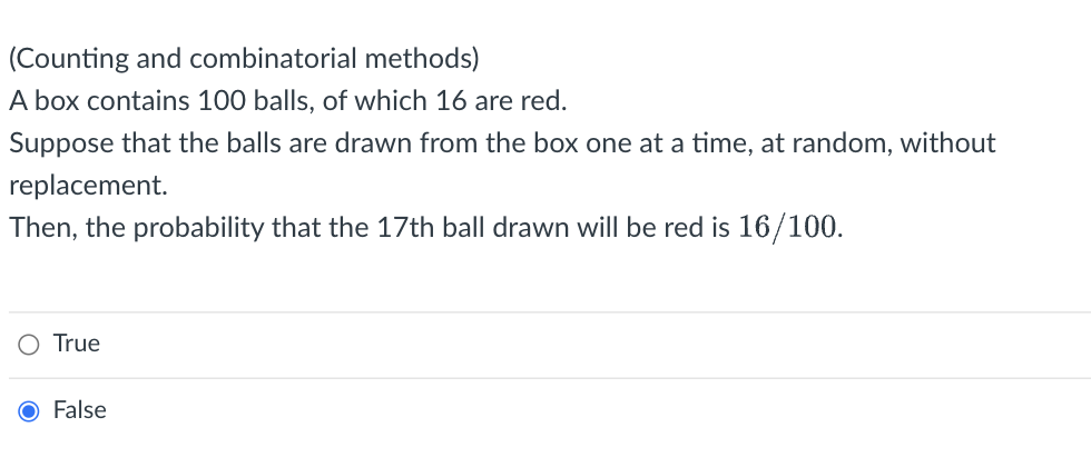 Solved Counting And Combinatorial Methods A Box Contains 