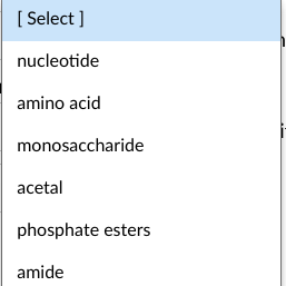 Solved Starch is a polymer comprised of [ Select] repeating | Chegg.com