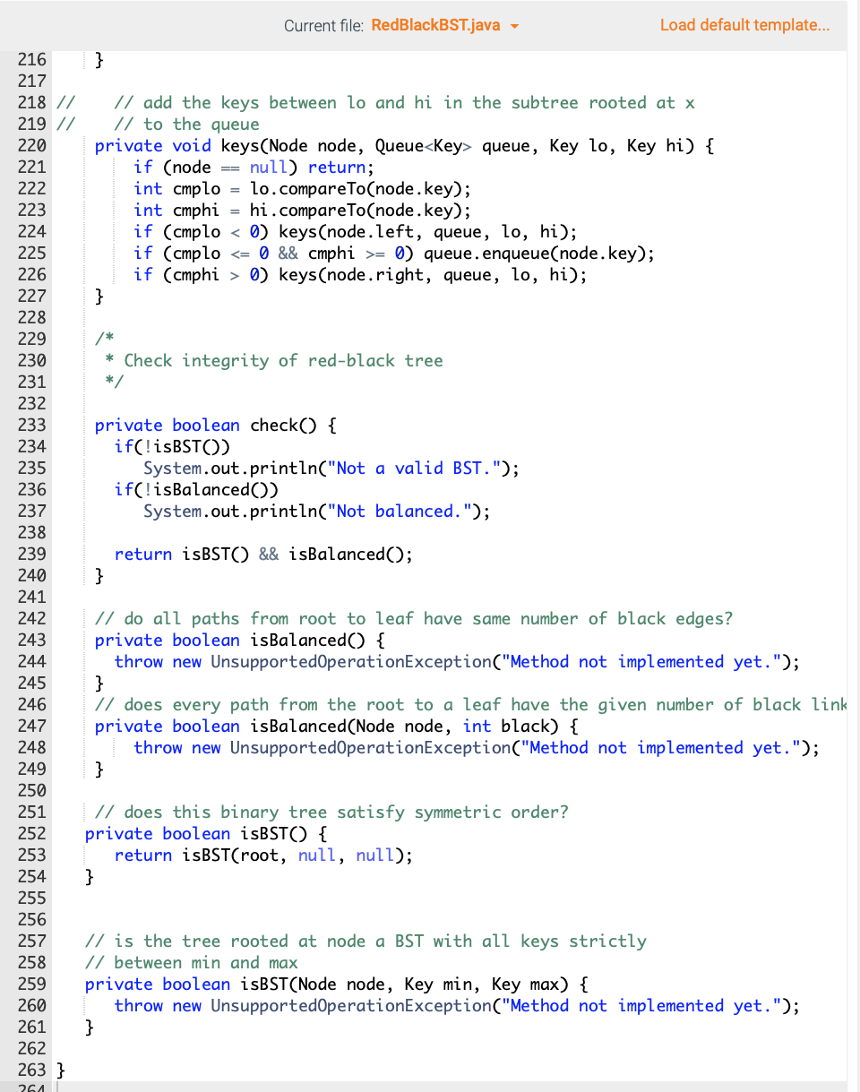 Solved 8.9 Red-Black Tree In this assignment, we will | Chegg.com