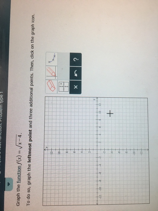 Solved Graph the function f(x) = Squareroot x - 4 To do so, | Chegg.com