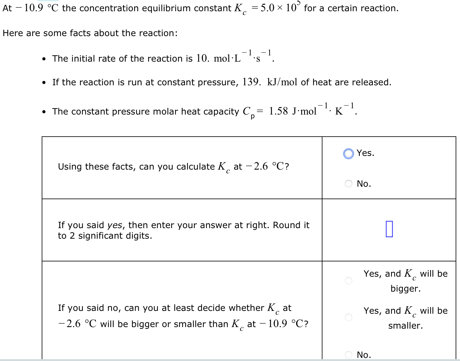 Solved At \\( -10.9{ }^{\\circ} \\mathrm{C} \\) the | Chegg.com