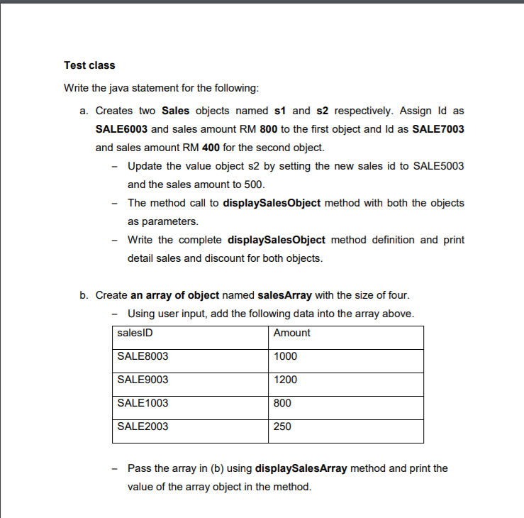 Solved Answer ALL Questions. Class Design, Advanced Class | Chegg.com