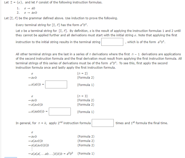 Solved Σ={σ}, and let F consist of the following instruction | Chegg.com