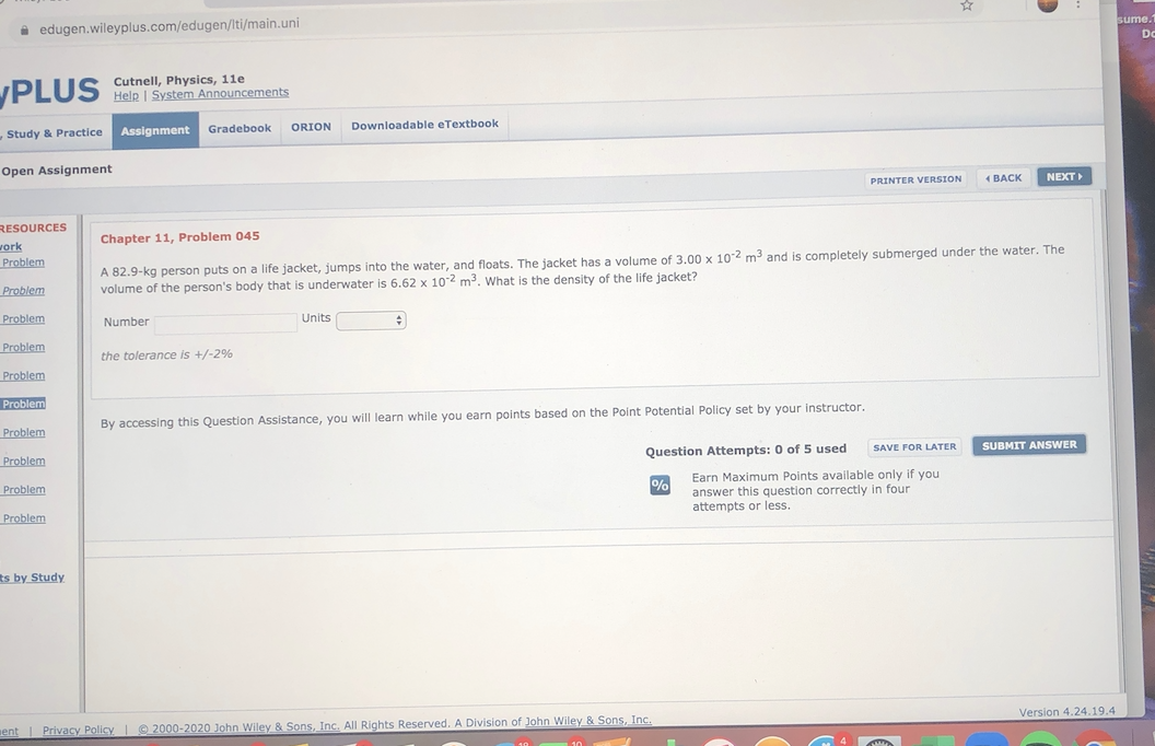 Solved sume.1 edugen.wileyplus.com/edugen/lti/main.uni DC | Chegg.com