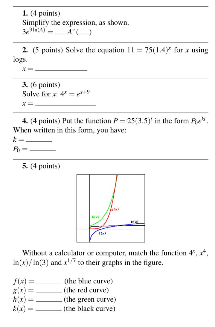 Solved 1. (4 points) Simplify the expression, as shown. | Chegg.com