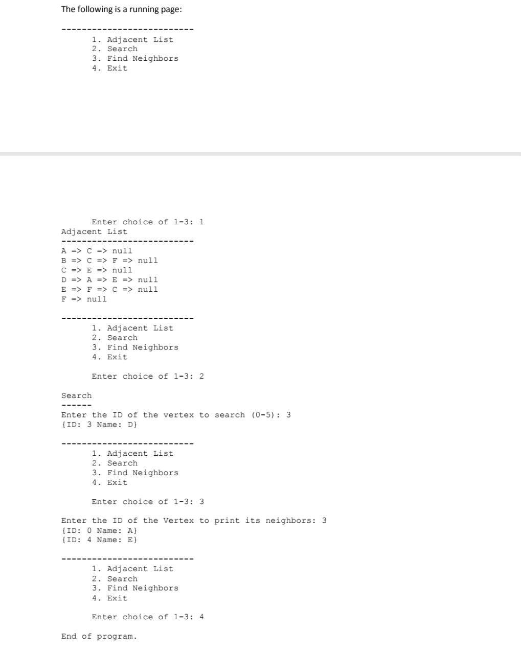 5. (30 points) Create three classes, Vertex class, | Chegg.com