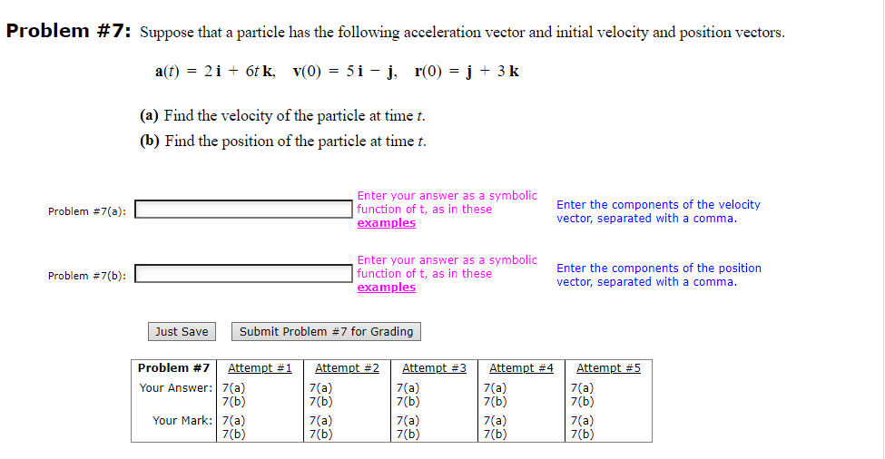 Solved Problem #7: Suppose that a particle has the following | Chegg.com