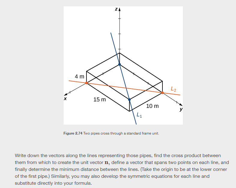 Solved Finding the distance from a point to a line or from a | Chegg.com