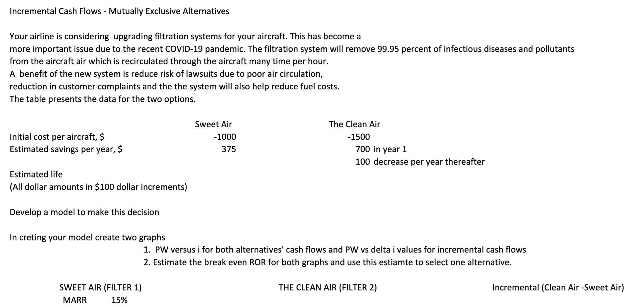 The first tab of the spreadsheet should replicate | Chegg.com