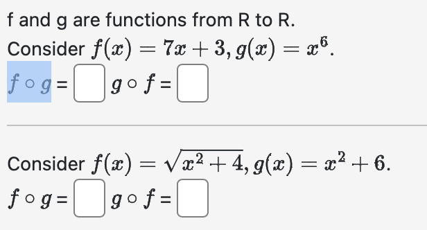 Solved Given that f(x)=9x−4 and g(x)=3−x2, calculate (a) | Chegg.com