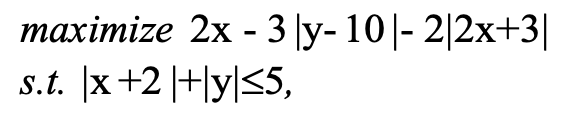 Solved Consider the problem: and reformulate it as a | Chegg.com