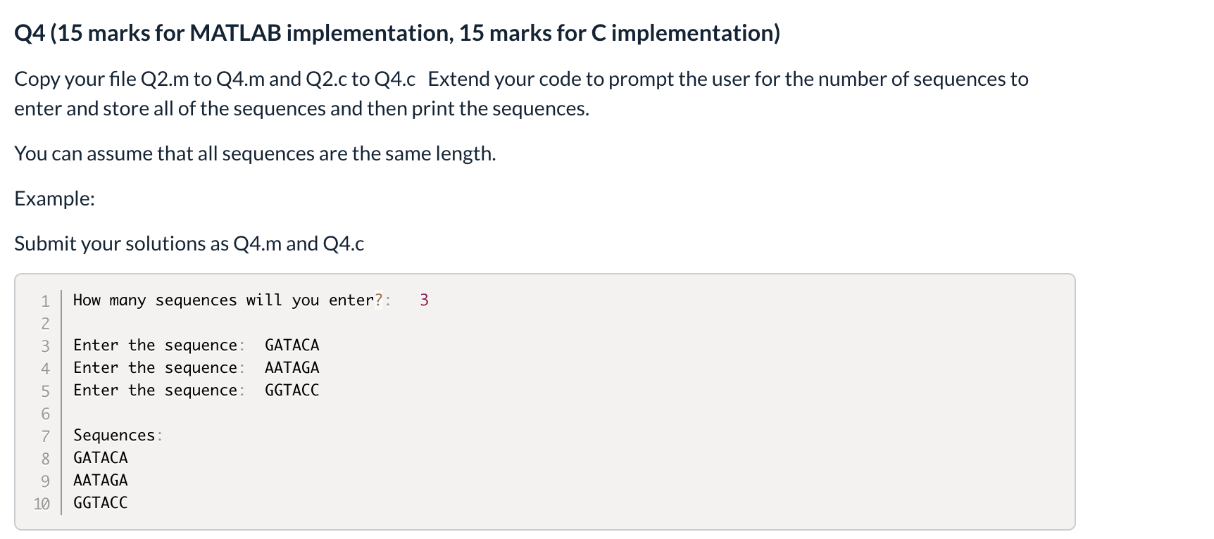 Solved Q4 (15 marks for MATLAB implementation, 15 marks for | Chegg.com